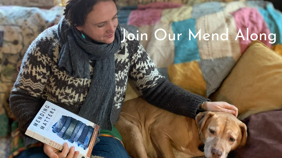 Mend Along- Let's Mend the World Not Trash It – Dulse & Rugosa