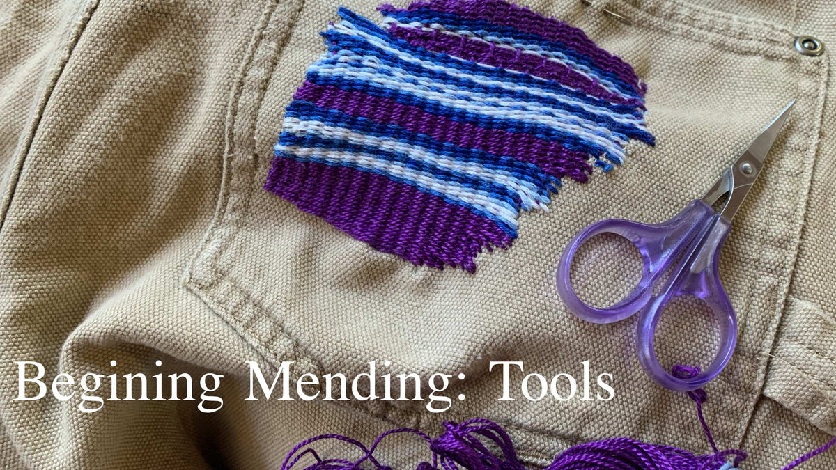 Beginning Mending- Tools to Get Started – Dulse & Rugosa